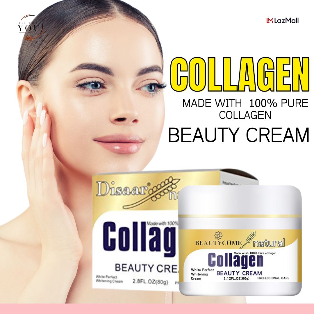 Collagen Beauty Cream Made with 100% Pure Collagen Anti-wrinkle Firming ...