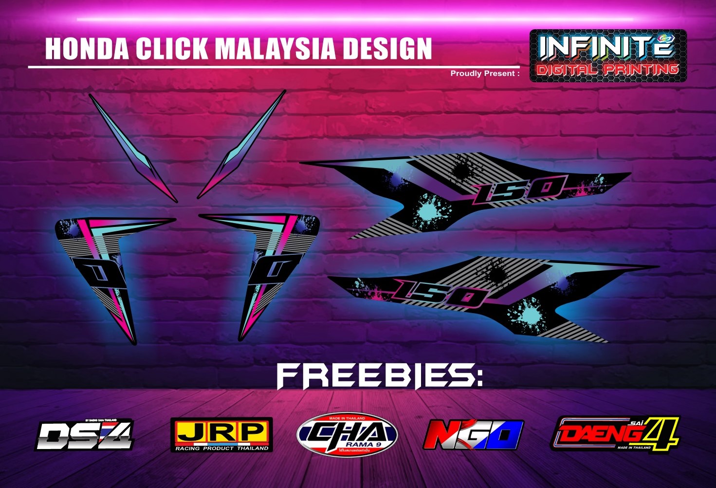 Honda Click Malaysian concept /w freebies | Lazada PH