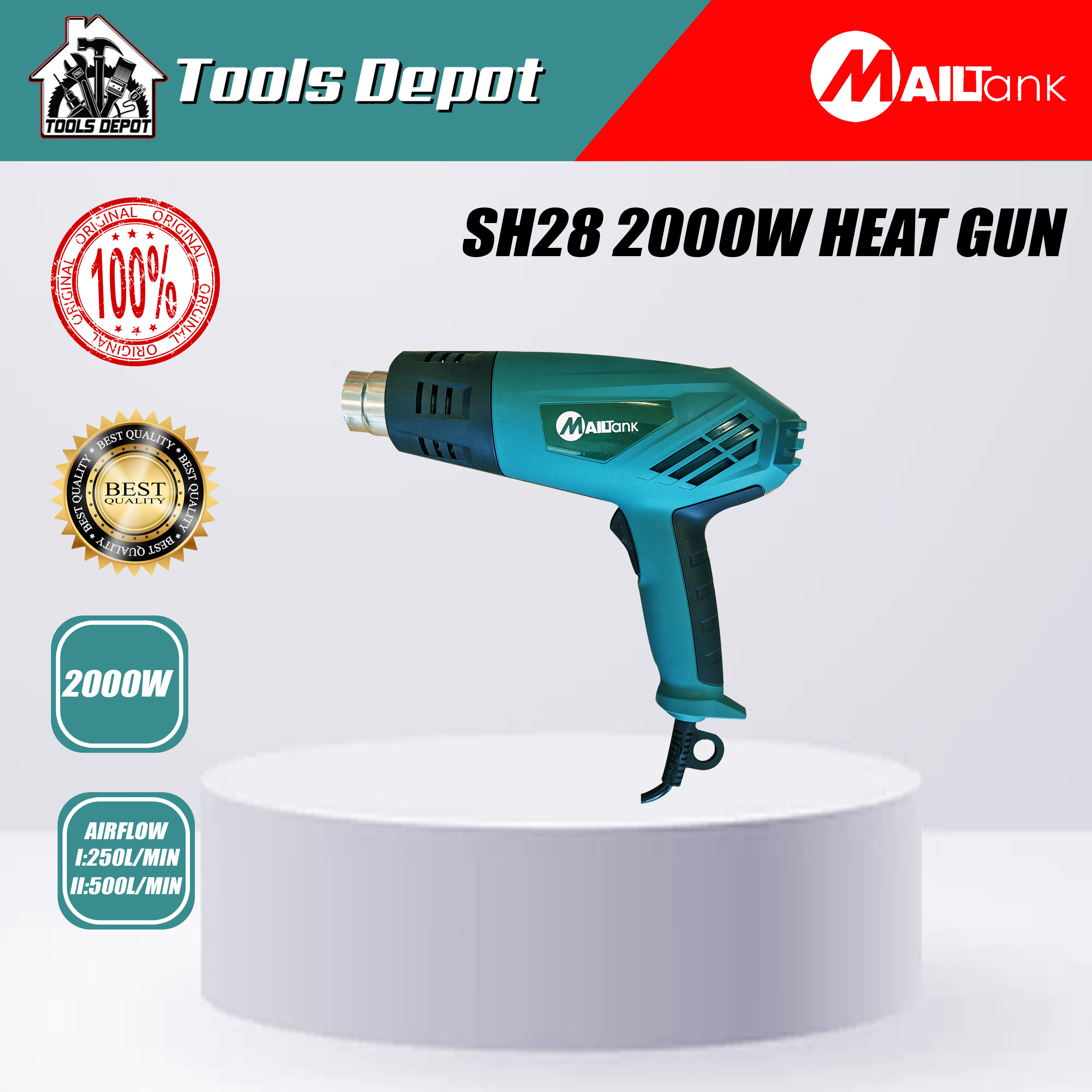 Mailtank Heat Gun | Lazada PH