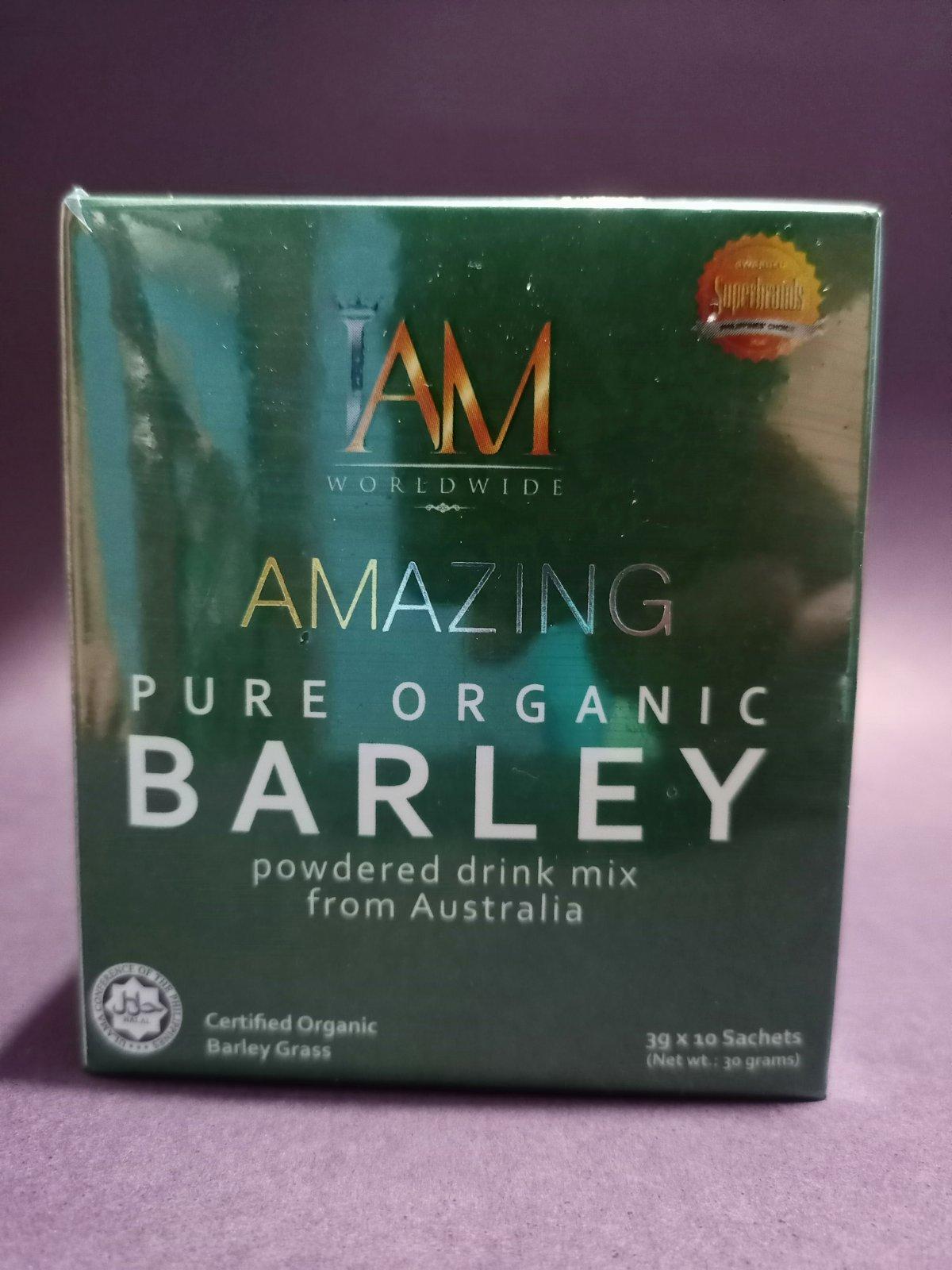 Pure Organic Barley - I am Worldwide Certified Organic Original Barley ...