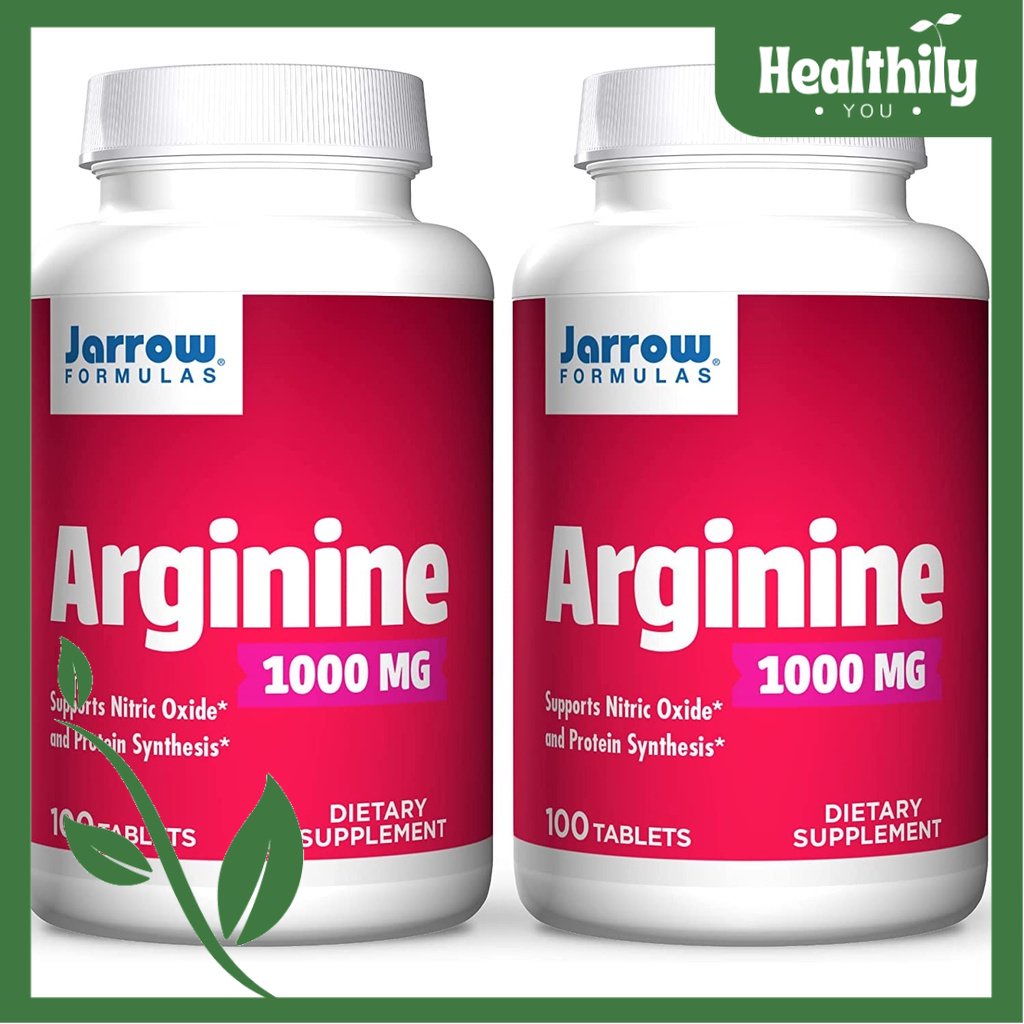 Healthily You | Jarrow Formulas Arginine 1000mg Supports Nitric Oxide ...