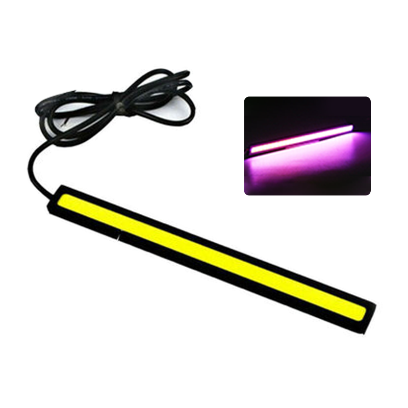 1PC 17cm COB Daytime Running Light Waterproof Car COB LED Strip 12V ...