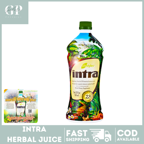 INTRA Food Supplement Concentrate of 23 Botanical Extracts 950 ml by ...