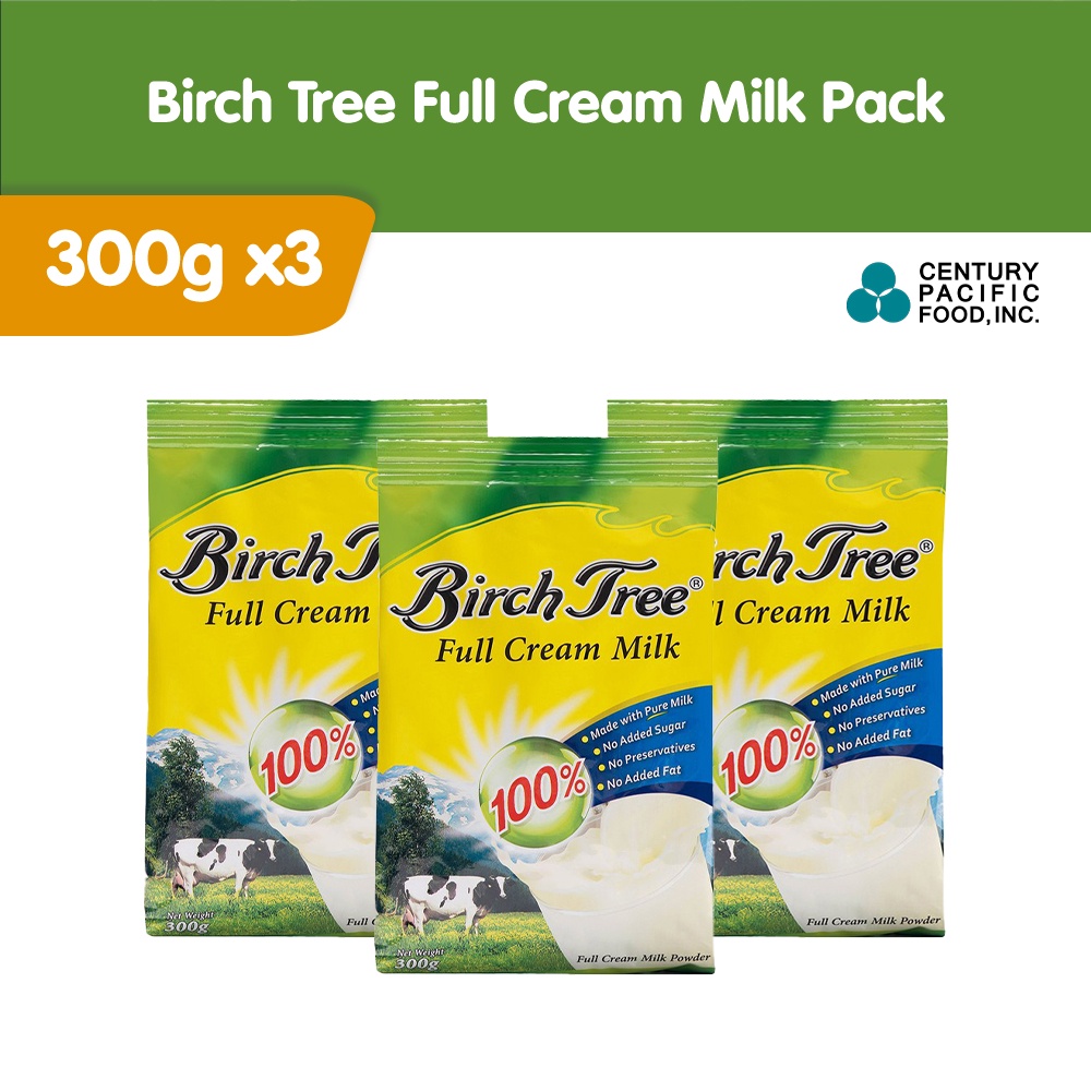 Birch Tree Full Cream Milk 300g Pack of 3 | Lazada PH