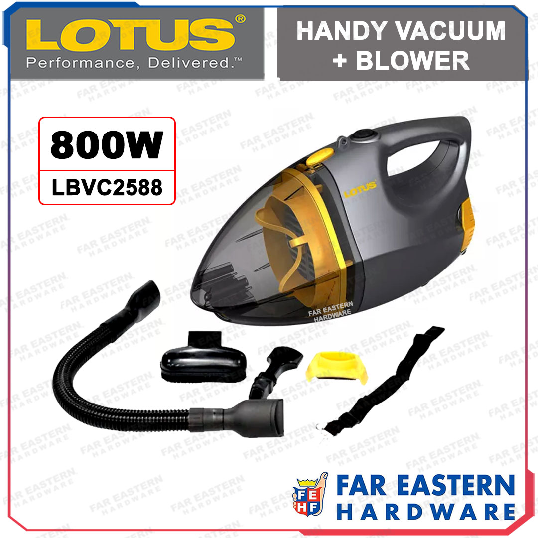 LOTUS Handy Vacuum + Blower 800W - LBVC2588 LTVAC | Lazada PH