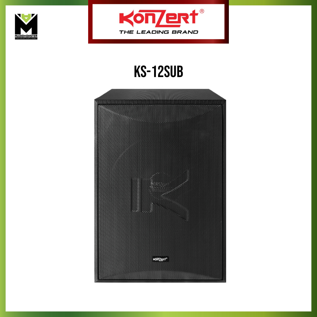 Konzert KS-12SUB 12 inch 300W Powered Subwoofer | Lazada PH