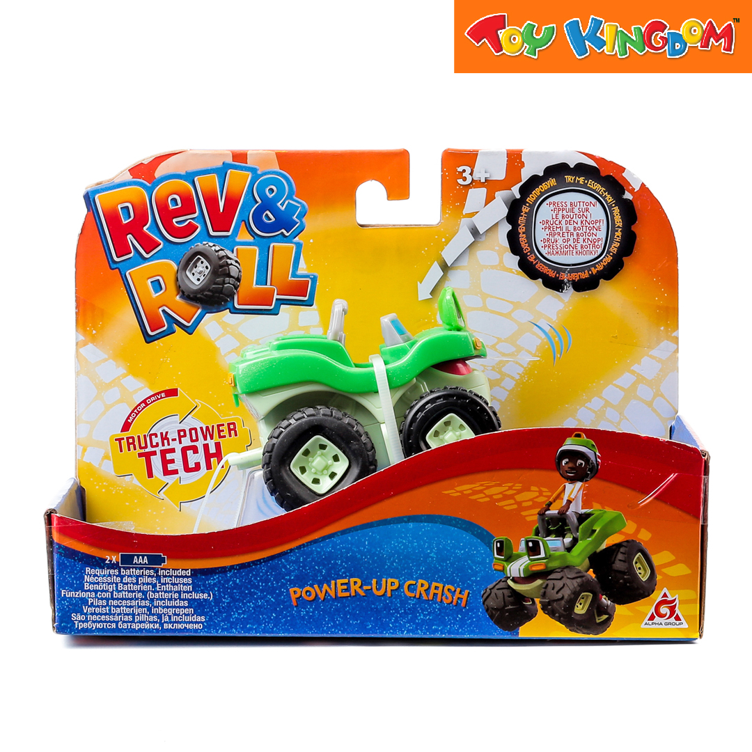 Rev & Roll Power-Up Crash Die-cast | Lazada PH