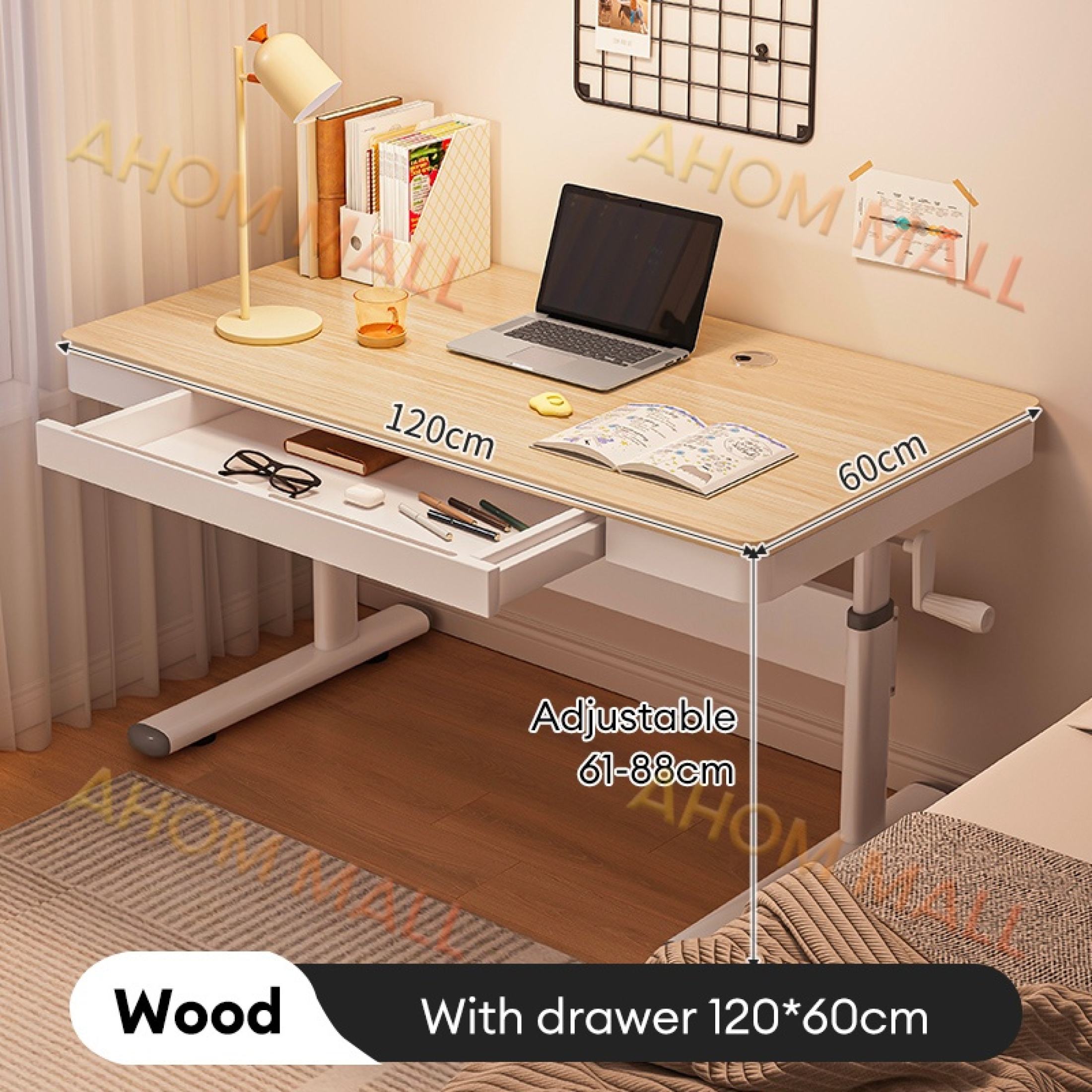 Snap-in Liftable Desk Computer Desk Desktop E-sports Desk Student Home ...