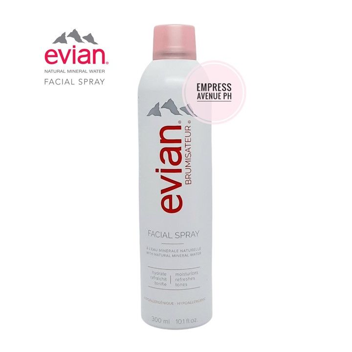 Evian Natural Mineral Water Facial Spray 300ml (100% Authentic / Made ...
