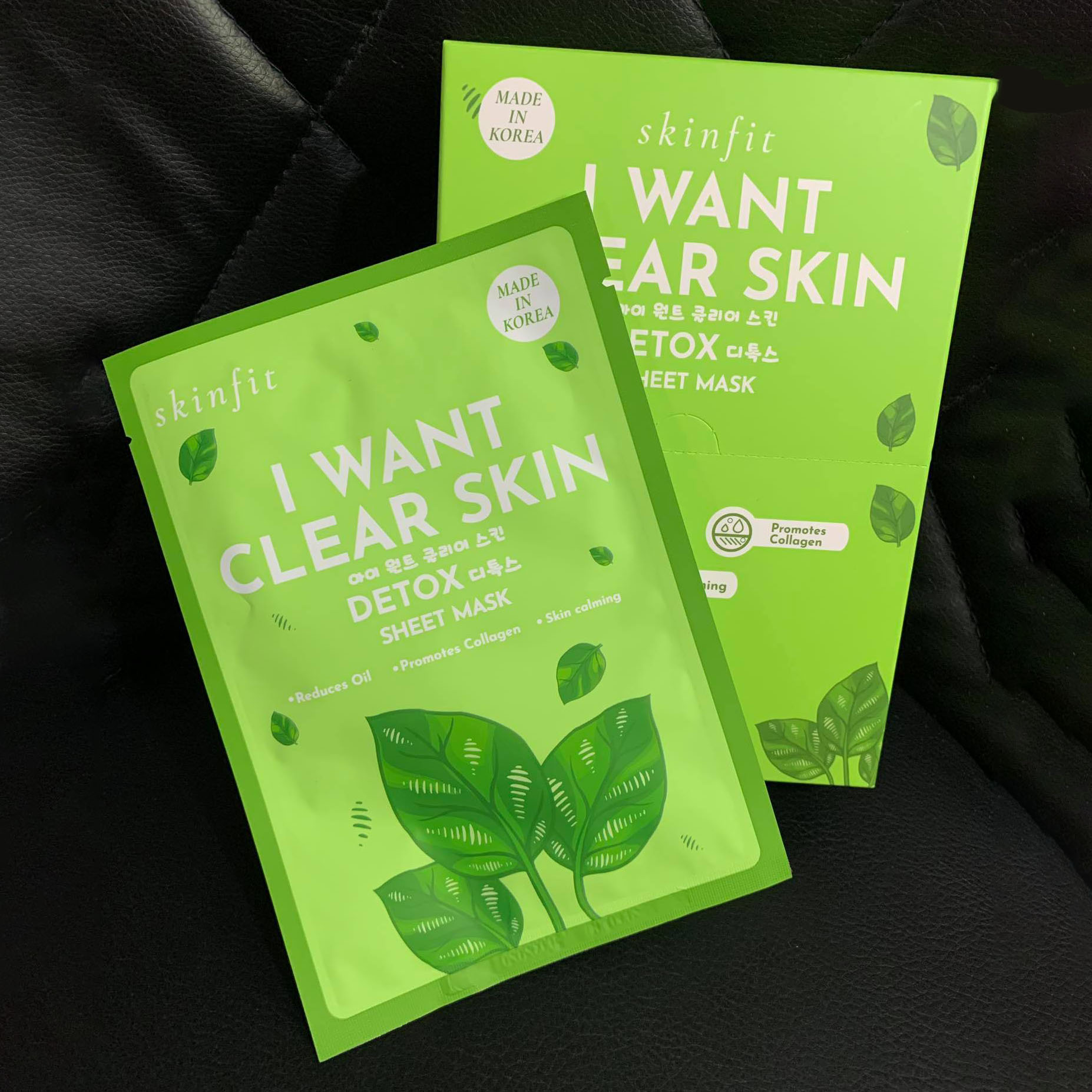 skinfit I WANT CLEAR SKIN DETOX Sheet Mask | Lazada PH