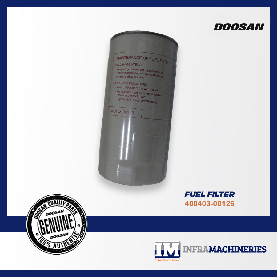 IM DOOSAN ELEMENT, FUEL FILTER P/N: 400403-00126 | Lazada PH