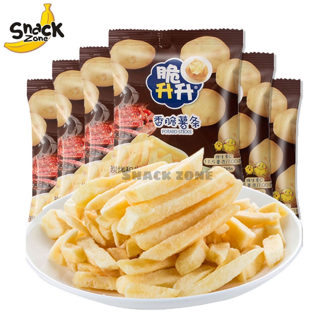 ( SET OF 6 ) Crispy Shengsheng French Fries 20g Crispy Honey Butter ...