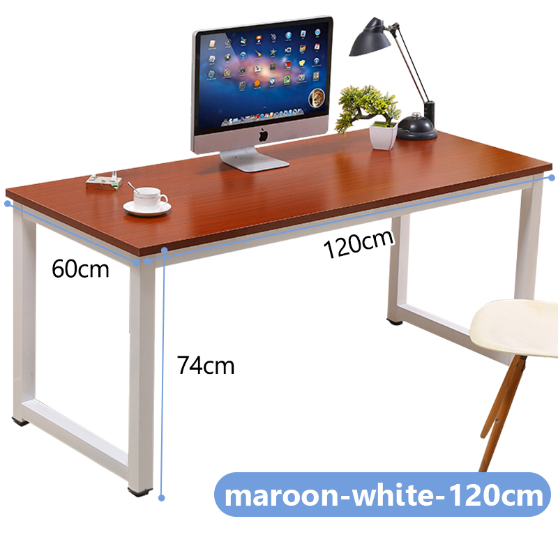 computer table Length 140cm study table for with drawer office desk ...
