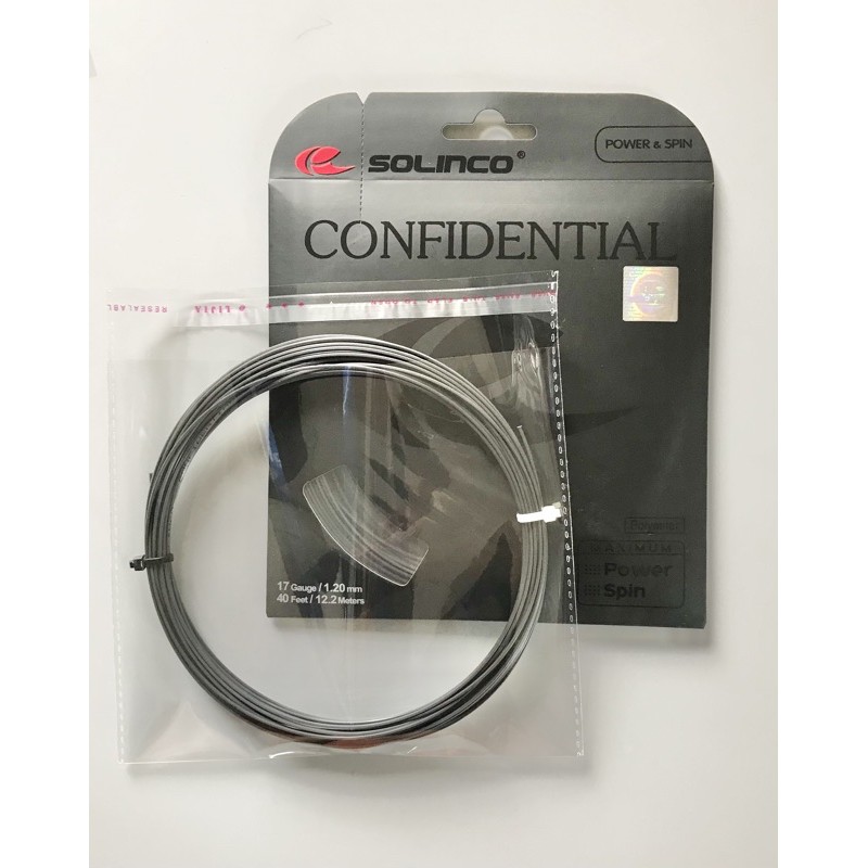 ks{Tennis String - Solinco Confidential [Tennissmoto] | Lazada PH