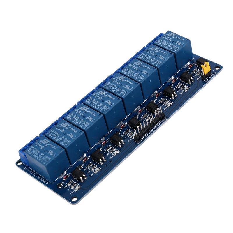 5V Relay Module with Optocoupler Relay Output 8 Way Relay Module for ...