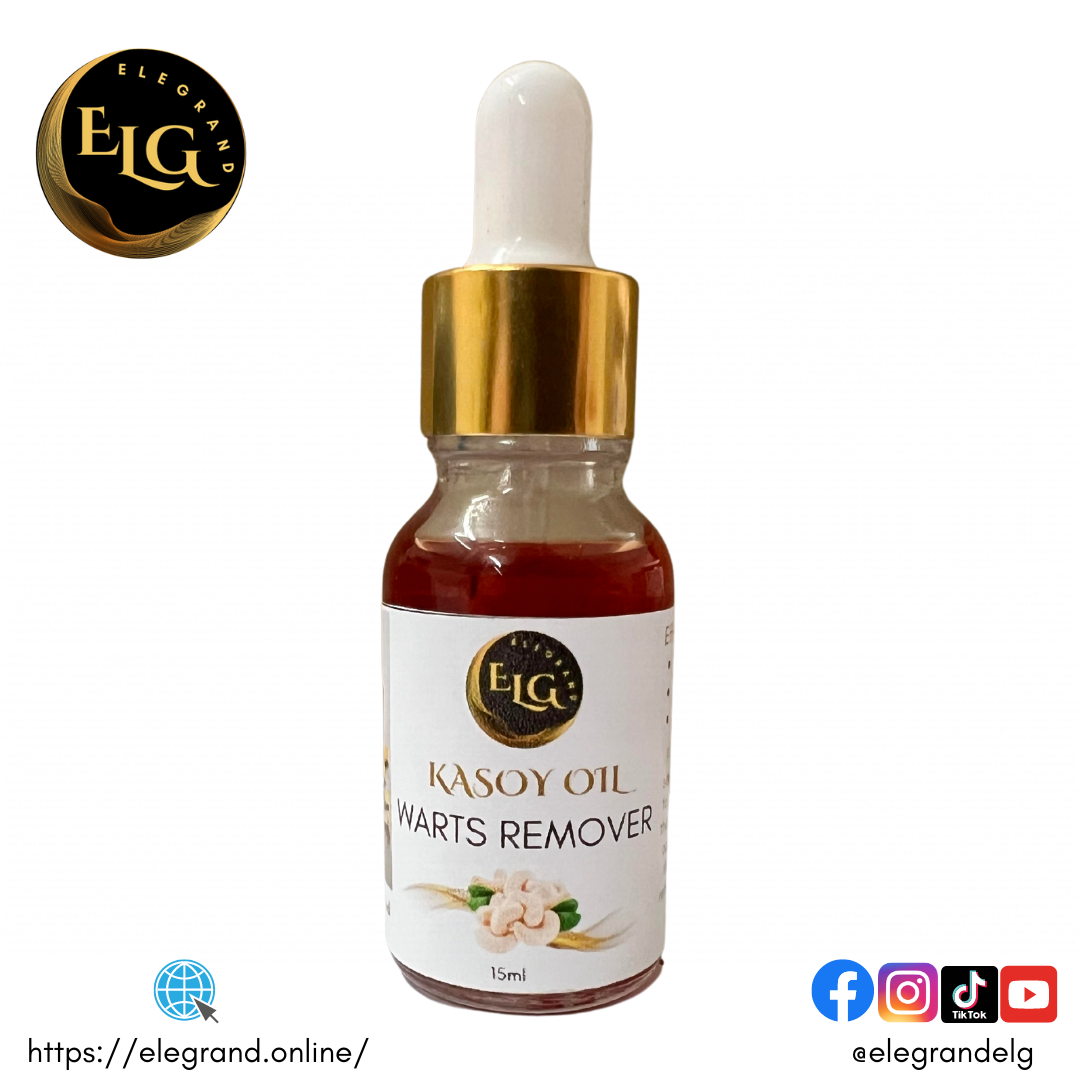 Elegrand Pure and Organic Kasoy Oil Warts Remover Herbal Nunal Remover ...