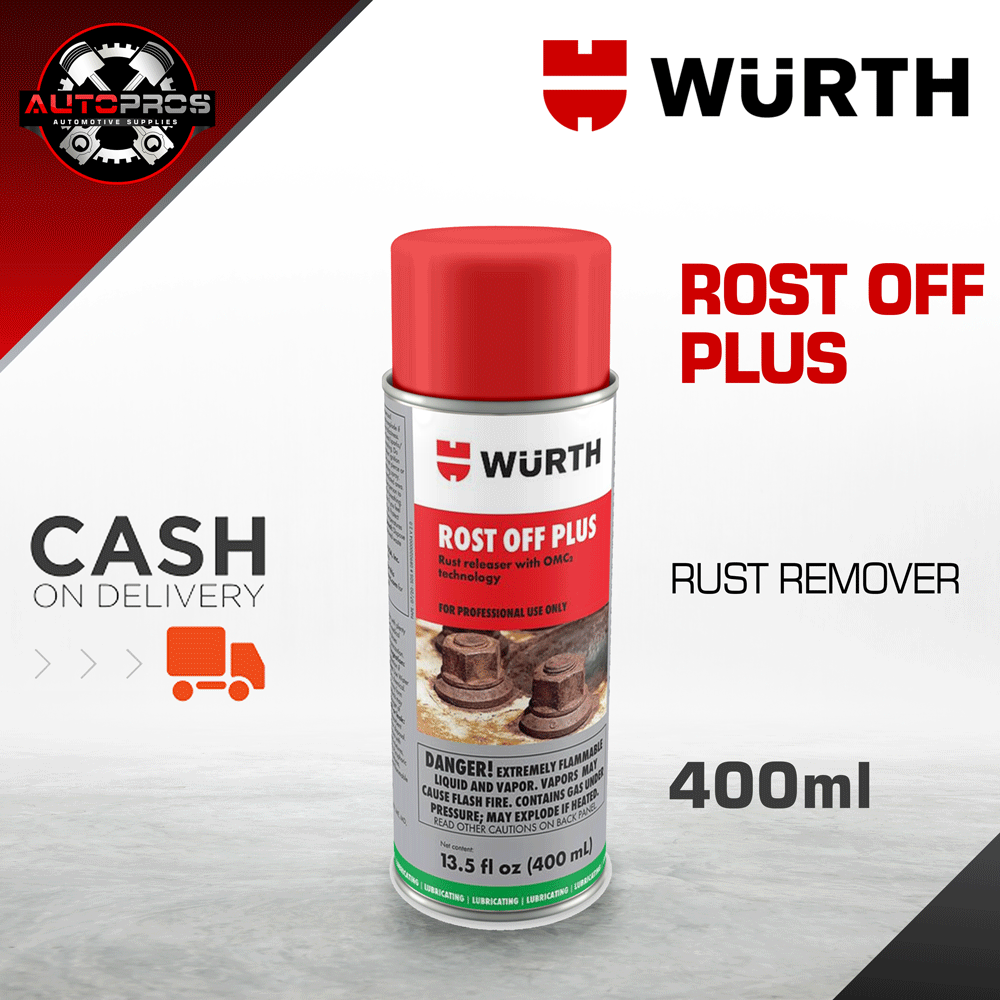 Wurth Rost Off Plus RUST REMOVER 400ml | Lazada PH