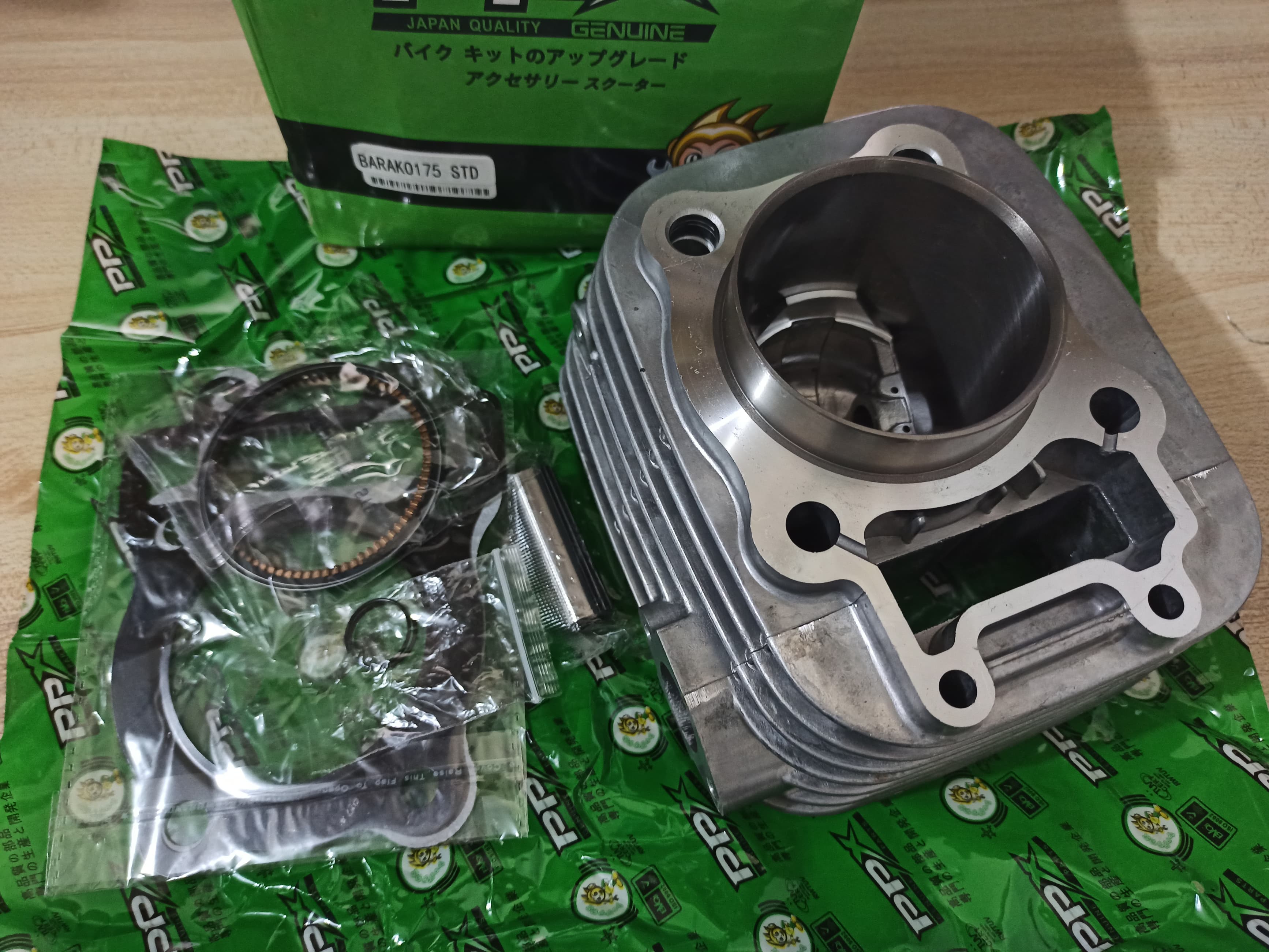 Cylinder Block Set Standard Size Flat Piston (Barako 175) PPX | Lazada PH