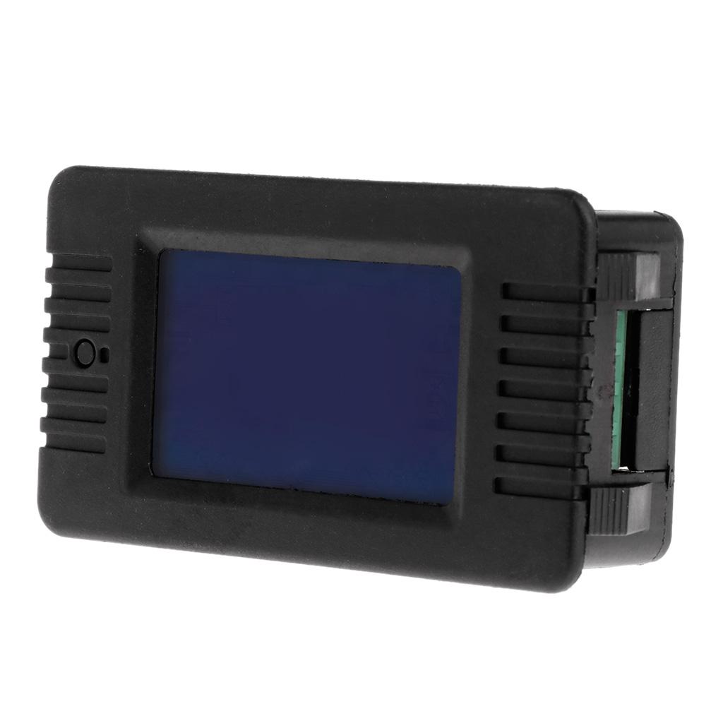 AC 100A 6in1 Digital Power Energy Monitor Voltage Current KWh Watt ...