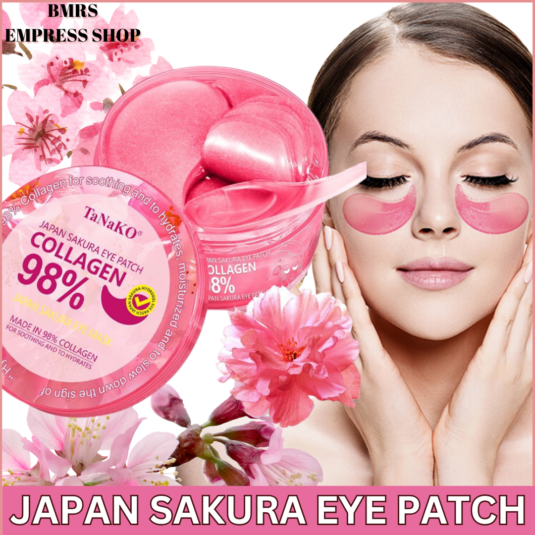 ORIGINAL Japan Sakura Eye Patch Collagen 98% - The Ultimate Eye Care ...