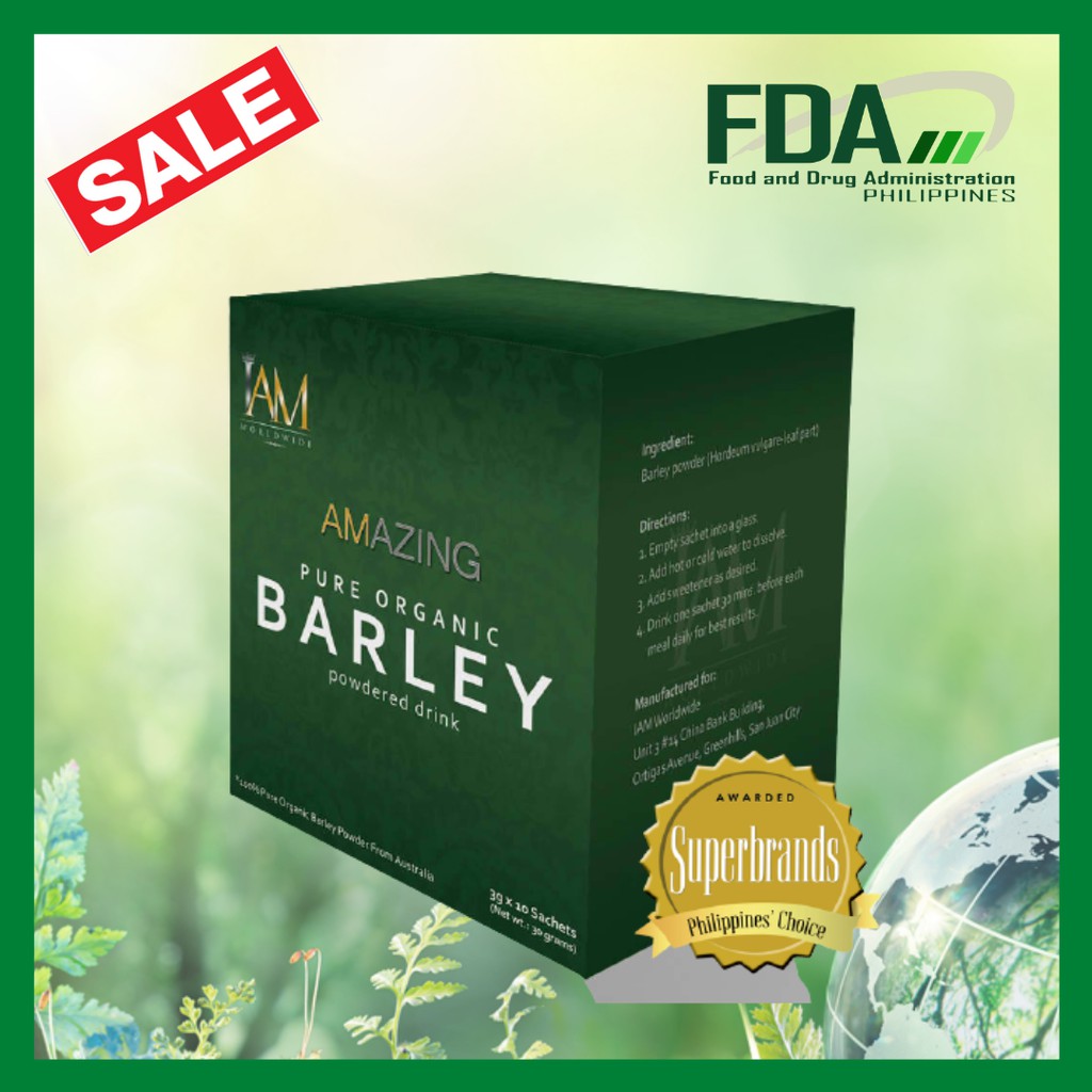 IAM Amazing Pure Organic Barley BEST SELLER Original Amazing Pure ...