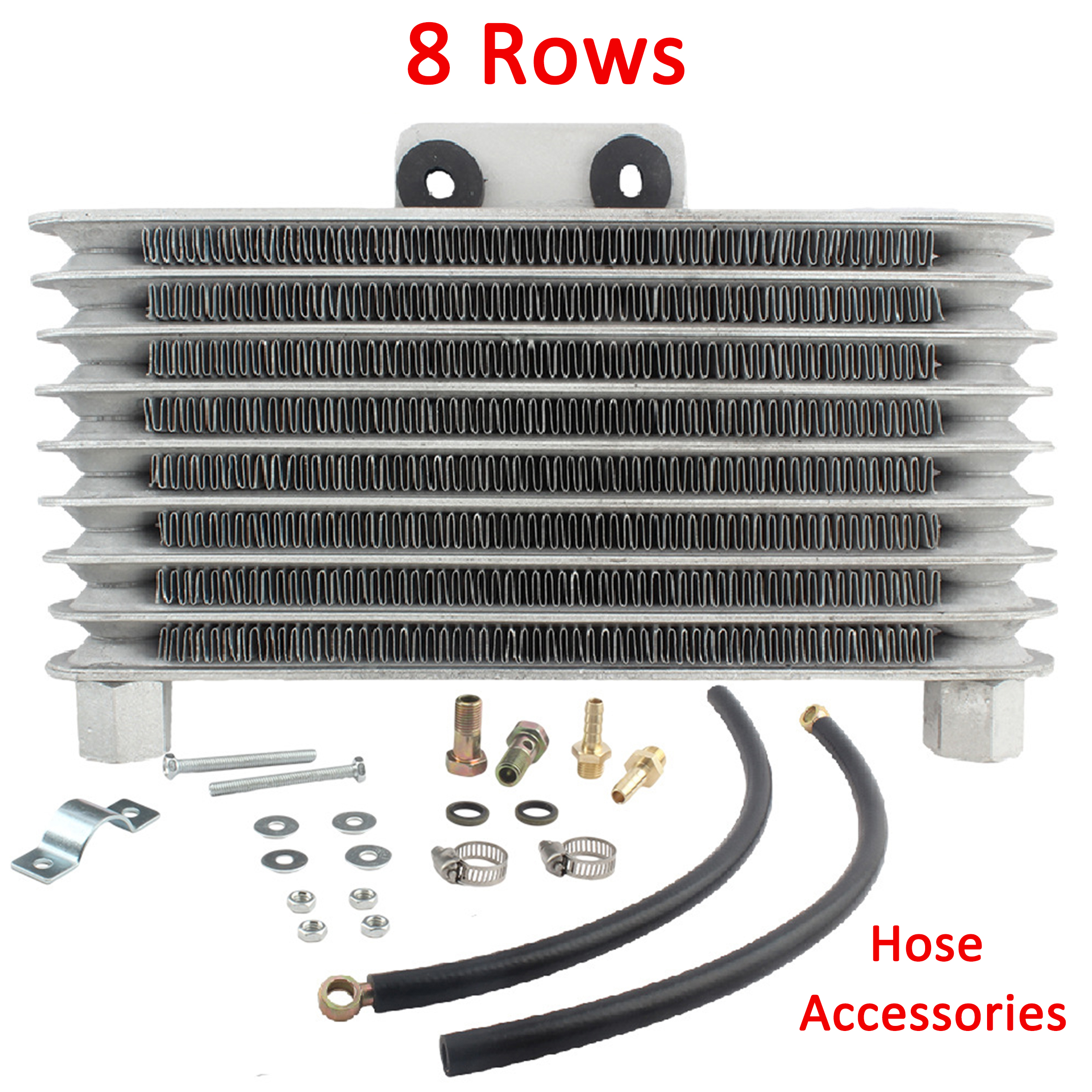 Original Oil Cooler With Hose Accessories 6 Row 8 Row RAIDER 150 ...