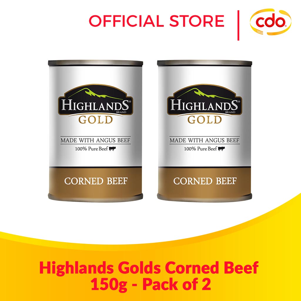 Highlands Golds Corned Beef 150g - Pack of 2 | Lazada PH