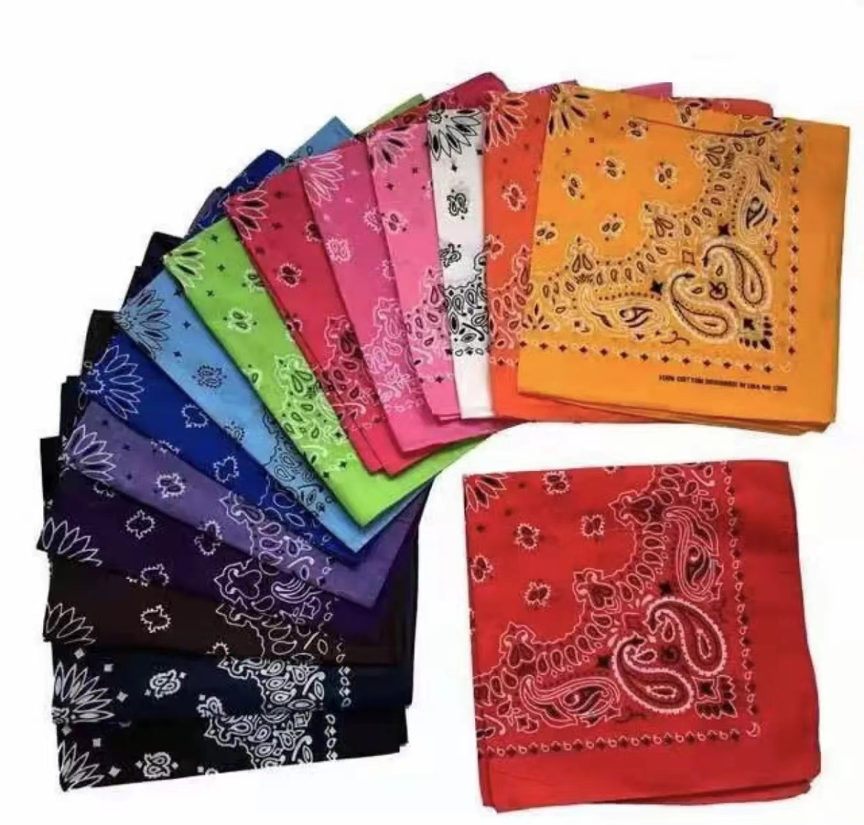 scraf For Men & Women Panyo Handkerchief Bandana / 12PCS | Lazada PH