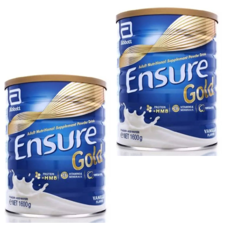 Ensure Gold Vanilla HMB 1.6kg by 2 Cannisters | Lazada PH