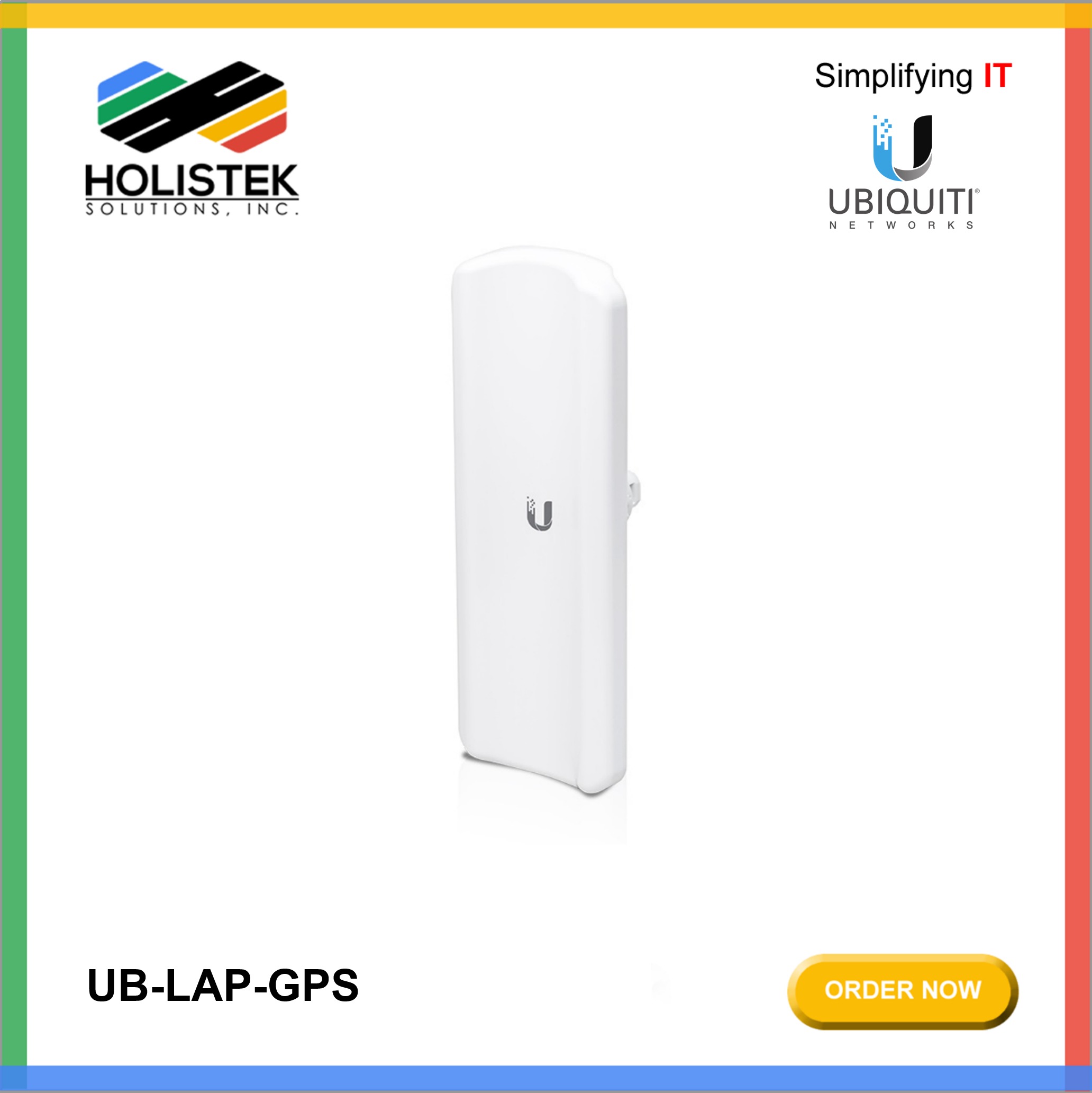 Ubiquiti airMAX Lite AC AP, 5 GHz, GPS Access Point (LAP-GPS) I LAP GPS ...