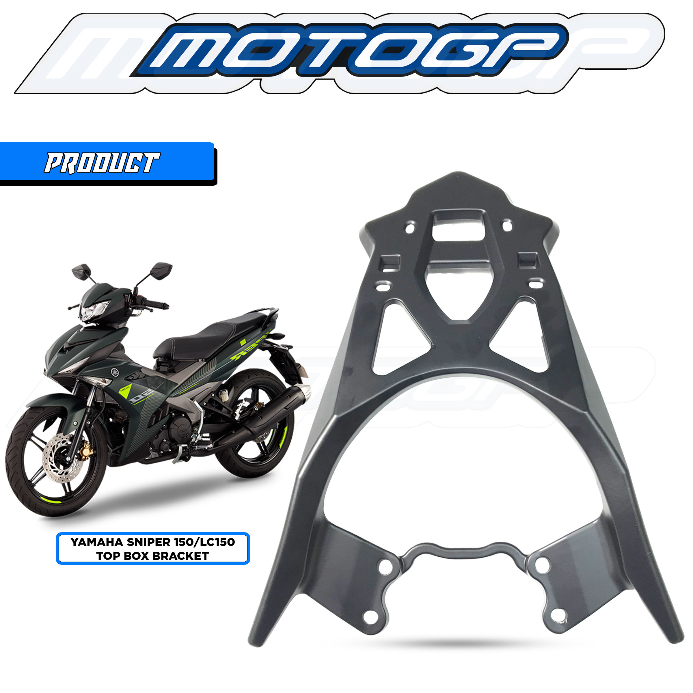 COD 1 PC YAMAHA Sniper 150 MXi V1 V2 Sparrow Bracket Top Box Bracket ...