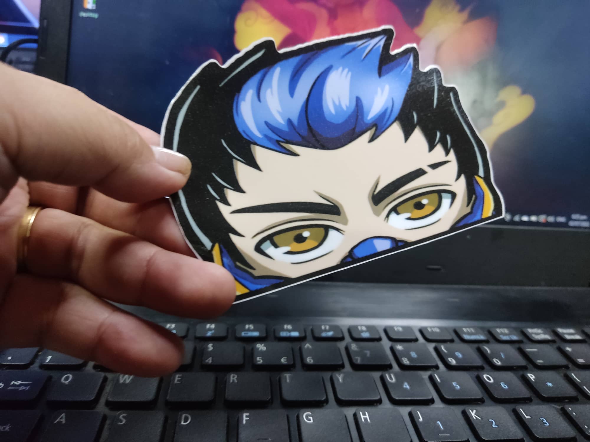 Yoru peeker (valorant) vinyl sticker | Lazada PH