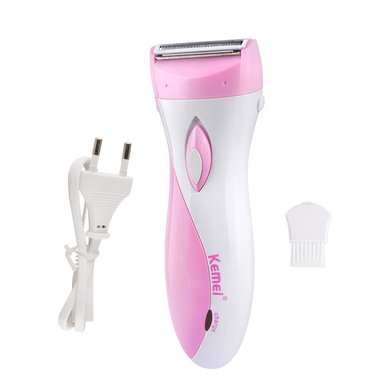 KEMEI Electric Women Shaver Epilator KM-3018 Rechargeable Waterproof ...