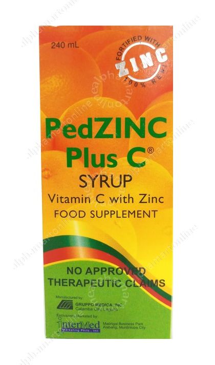 Pedzinc Plus C Syrup 240ml | Lazada PH