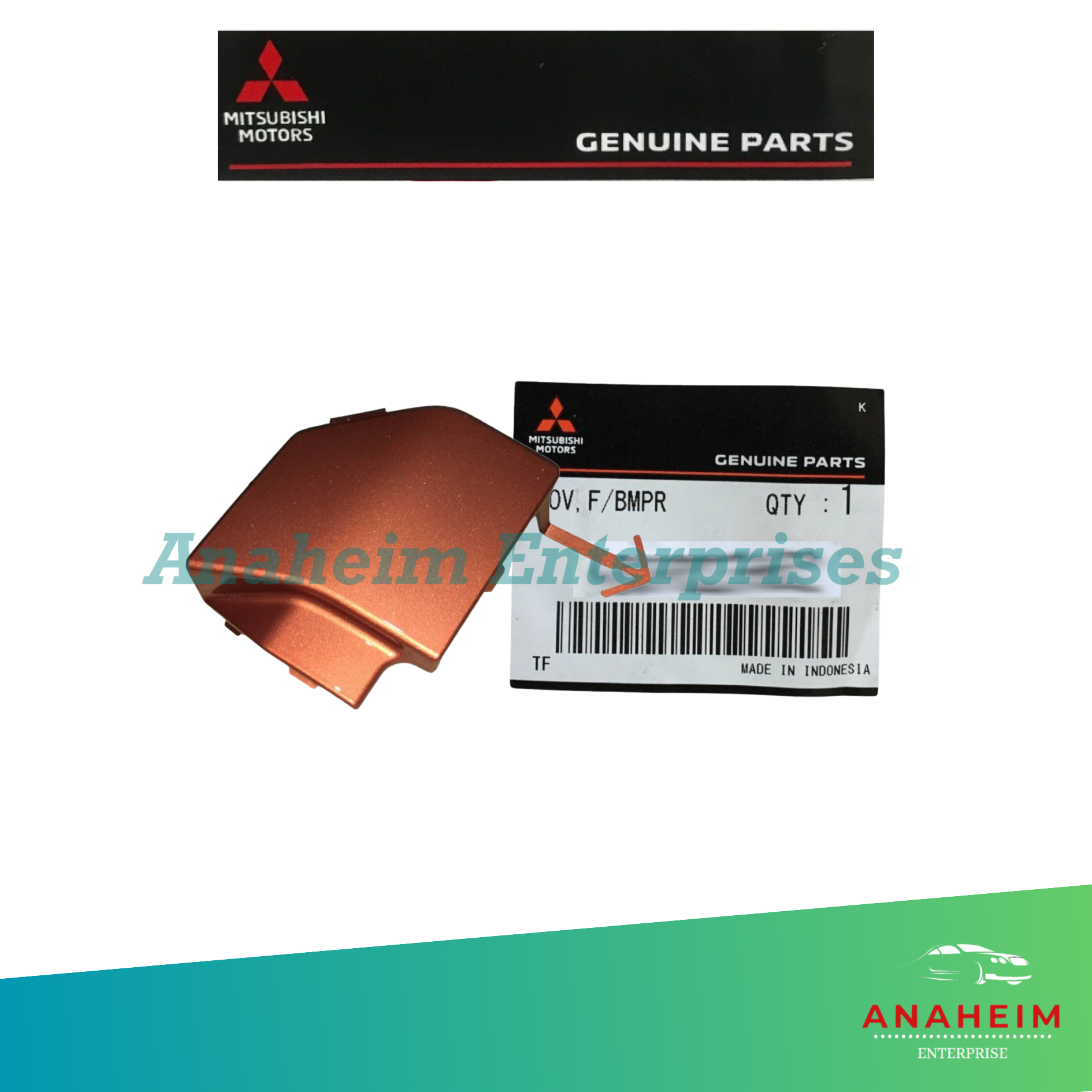 Mitsubishi Xpander Cross 2023 Tow Hook Cover (Orange) | Lazada PH