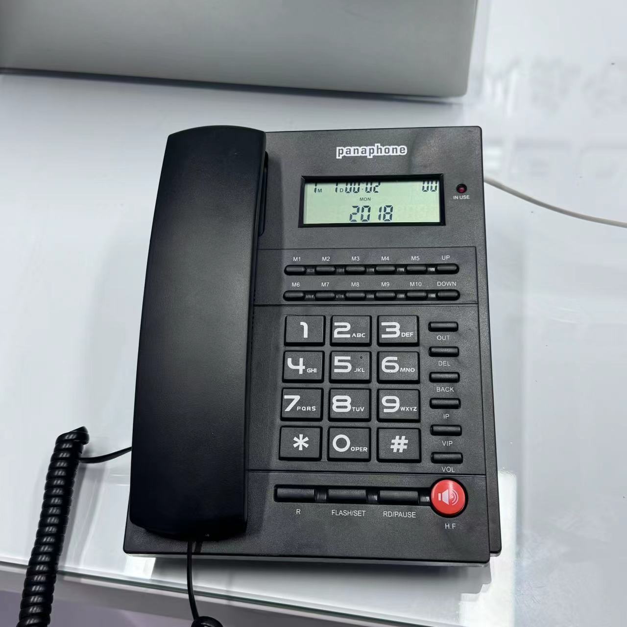 LCD Speaker Phone Corded Wired Landline Telephone Home Phone Office Caller ID Landline | Lazada PH