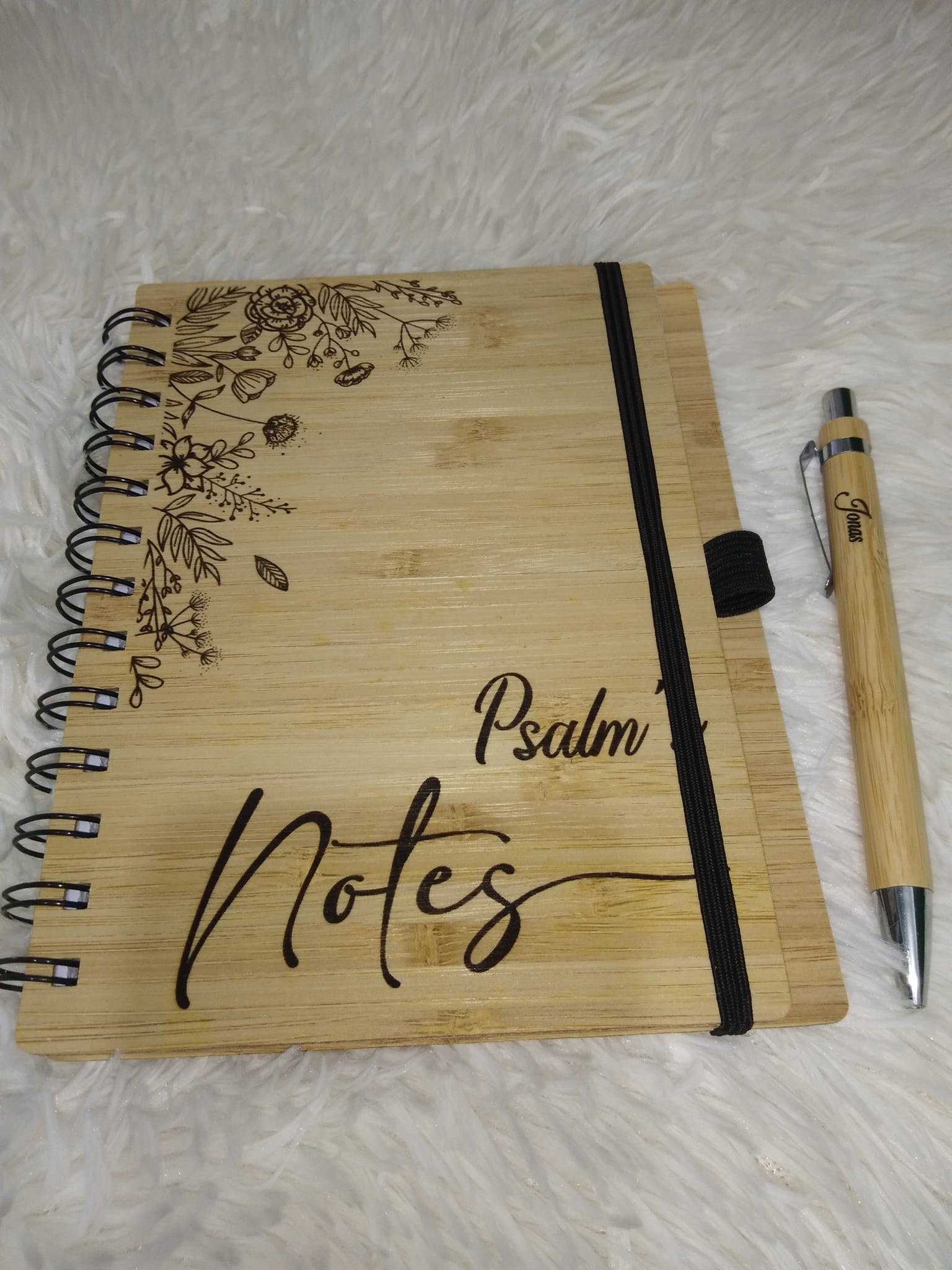 Laser Engraved Bamboo Notebook | Lazada PH