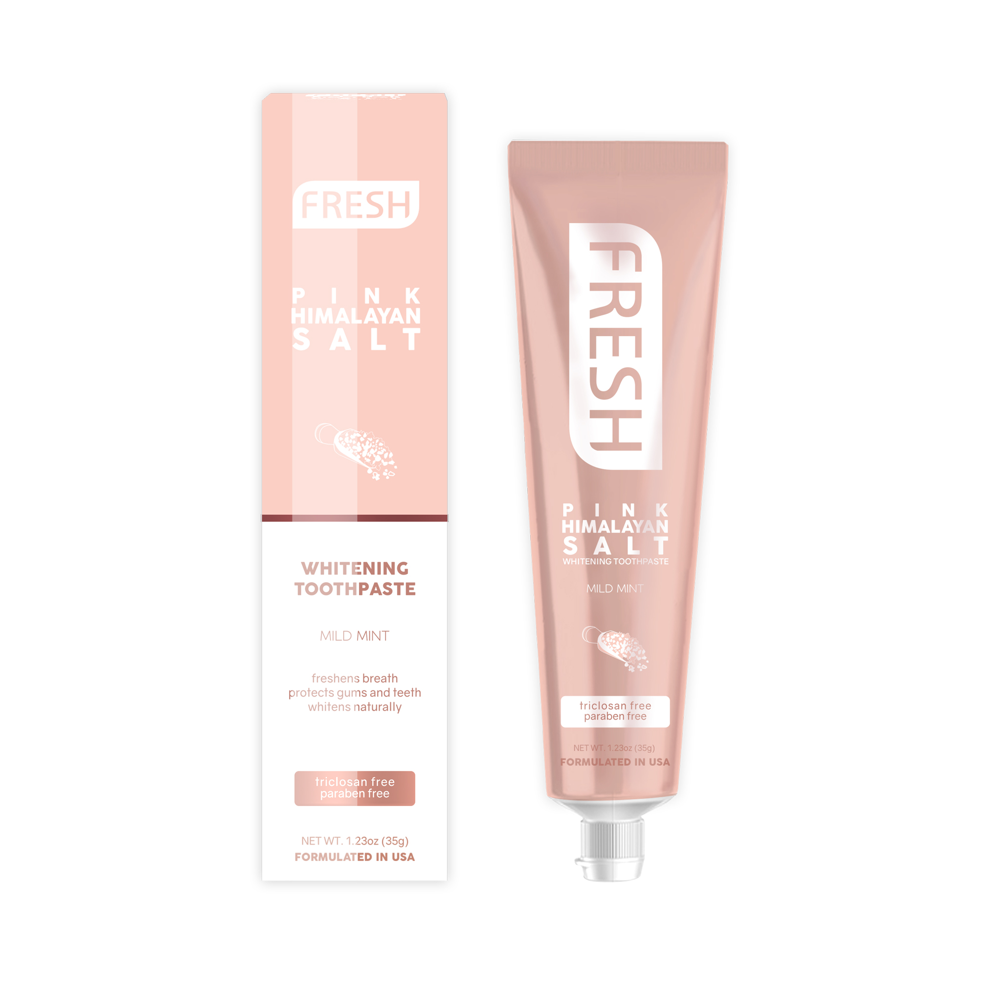 Fresh Pink Himalayan Salt Toothpaste 35g | Lazada PH