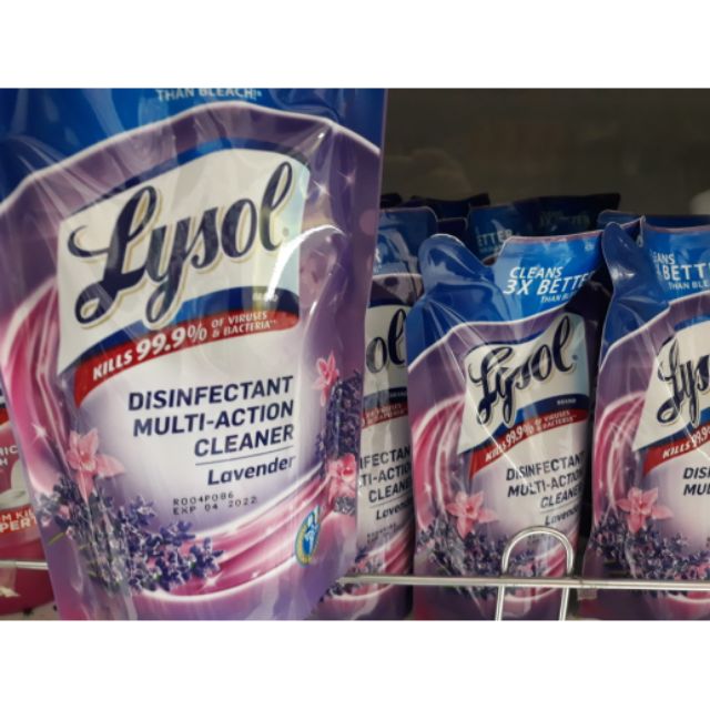 Lysol Disinfectant Multi-Action Cleaner Refill 400g/800g | Lazada PH