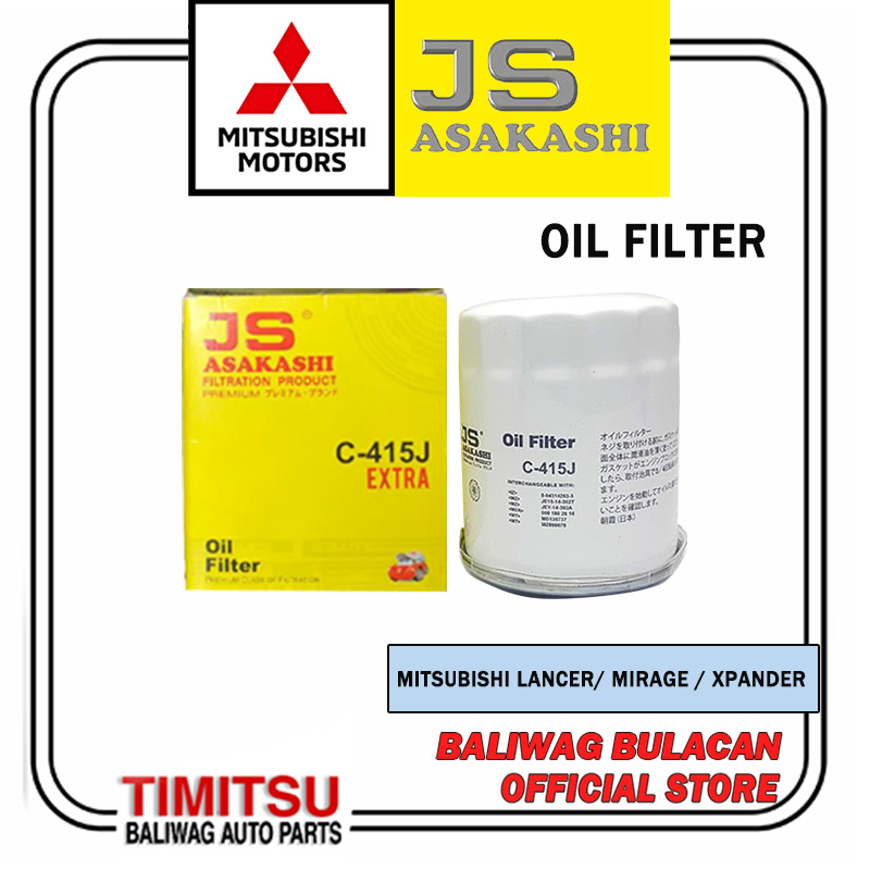 OIL FILTER MITSUBISHI MIRAGE LANCER OUTLANDER XPANDER L300 STRADA 4N15 ...