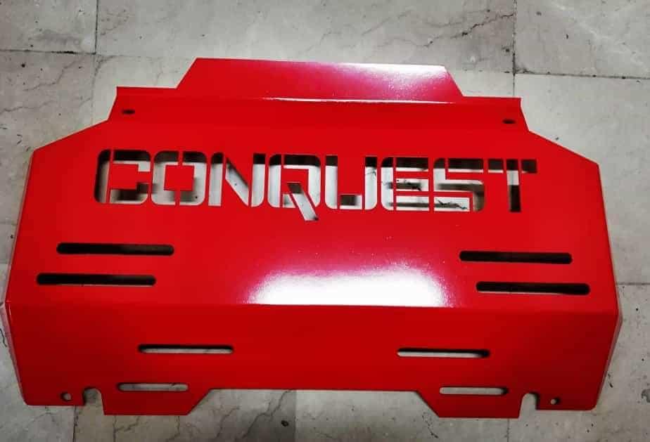 TOYOTA CONQUEST 2016-2023 CONQUEST LOGO HARD SKID PLATE / SKIDPLATE ...