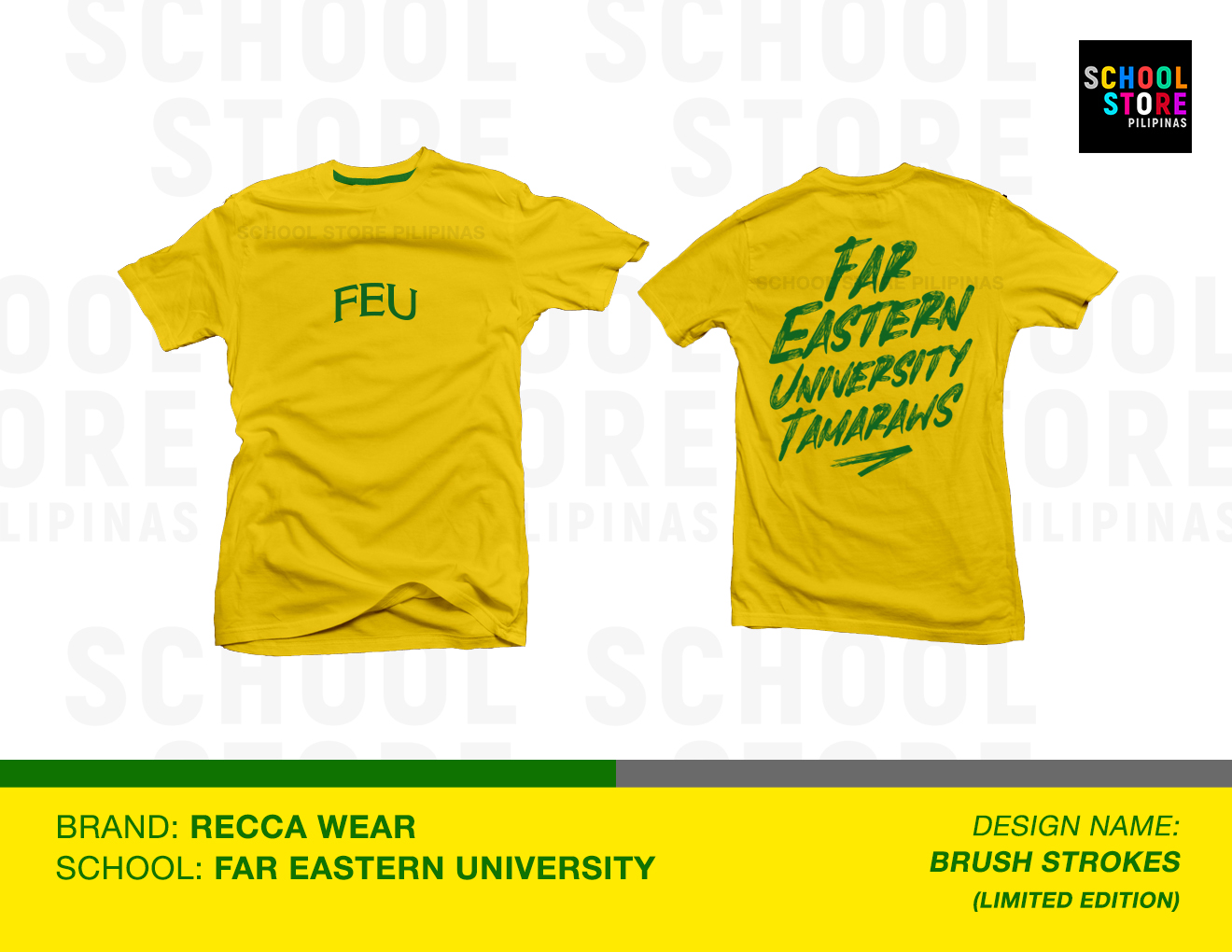 FEU Brush Strokes (Limited Edition Shirts) - Far Eastern University ...
