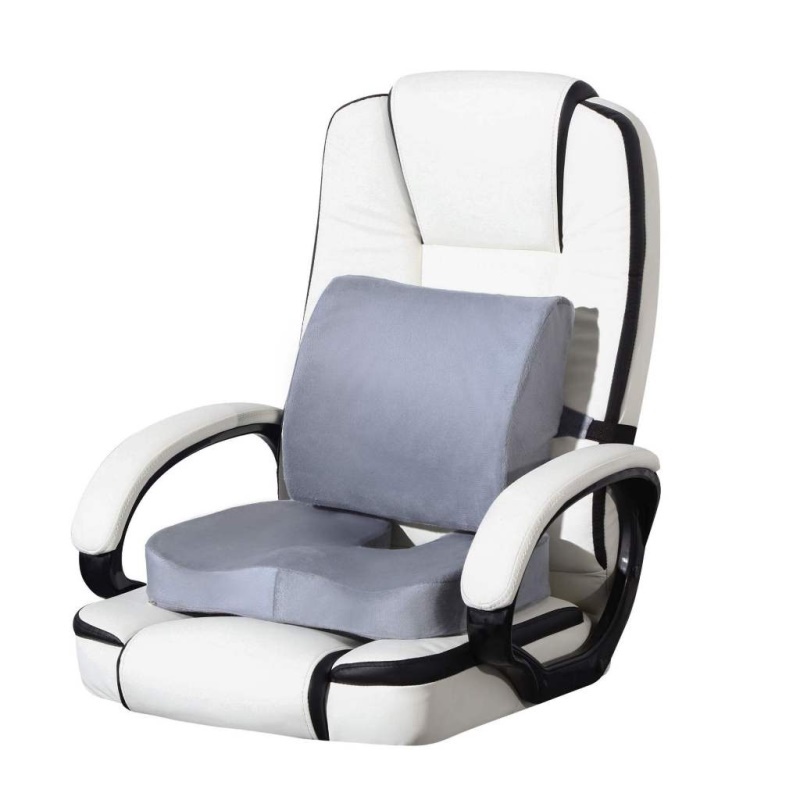 Memory foam seat uratex cushion Office Seat Mat Breathable Back Pillow ...