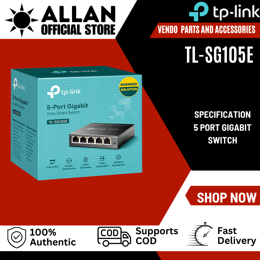 TP-LINK 5-Port Gigabit Unmanaged Pro Switch | VLAN SET UP | TPLINK 5 ...