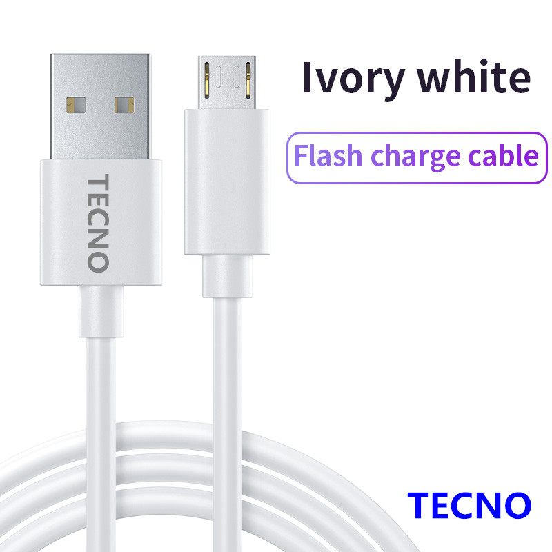 TECNO 2.1A Fast Charge Cable Micro USB 1M TECNO Universal Cable | Lazada PH