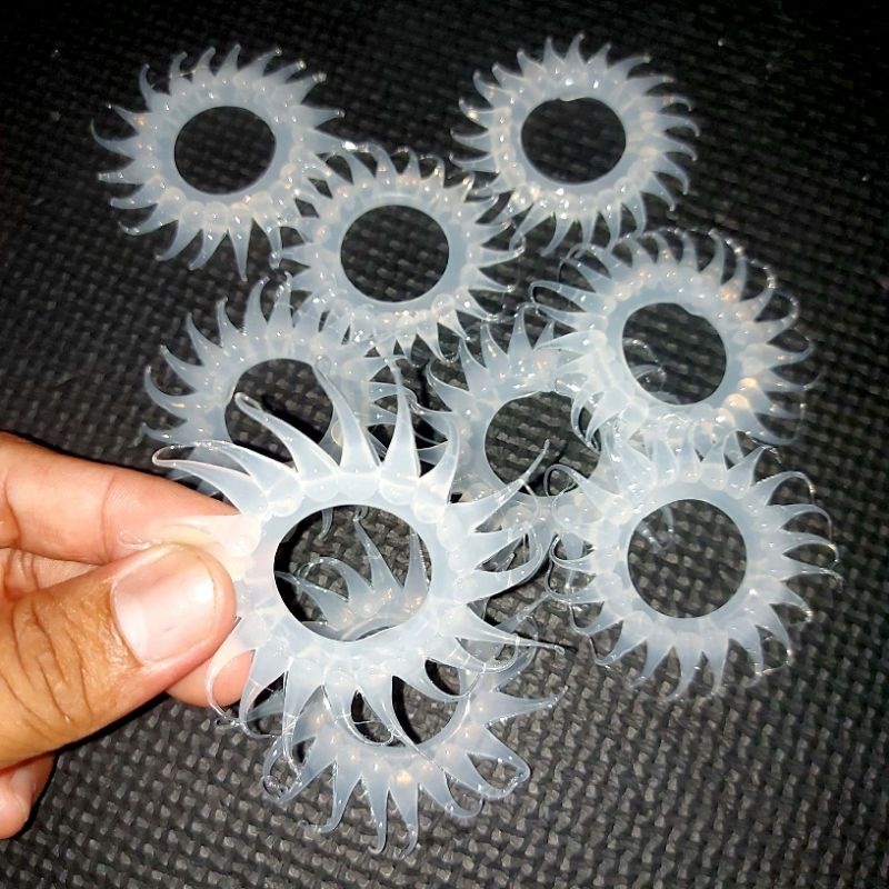 new trending white rambutan silicon ring | Lazada PH