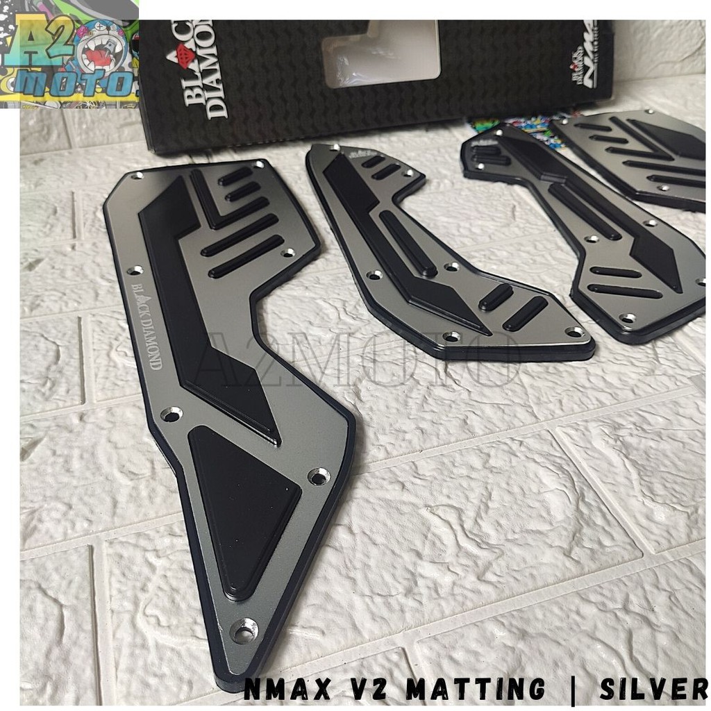 PCX 160 Nmax V2 2020 2021 Foot Matting Black Diamond Foot board With ...