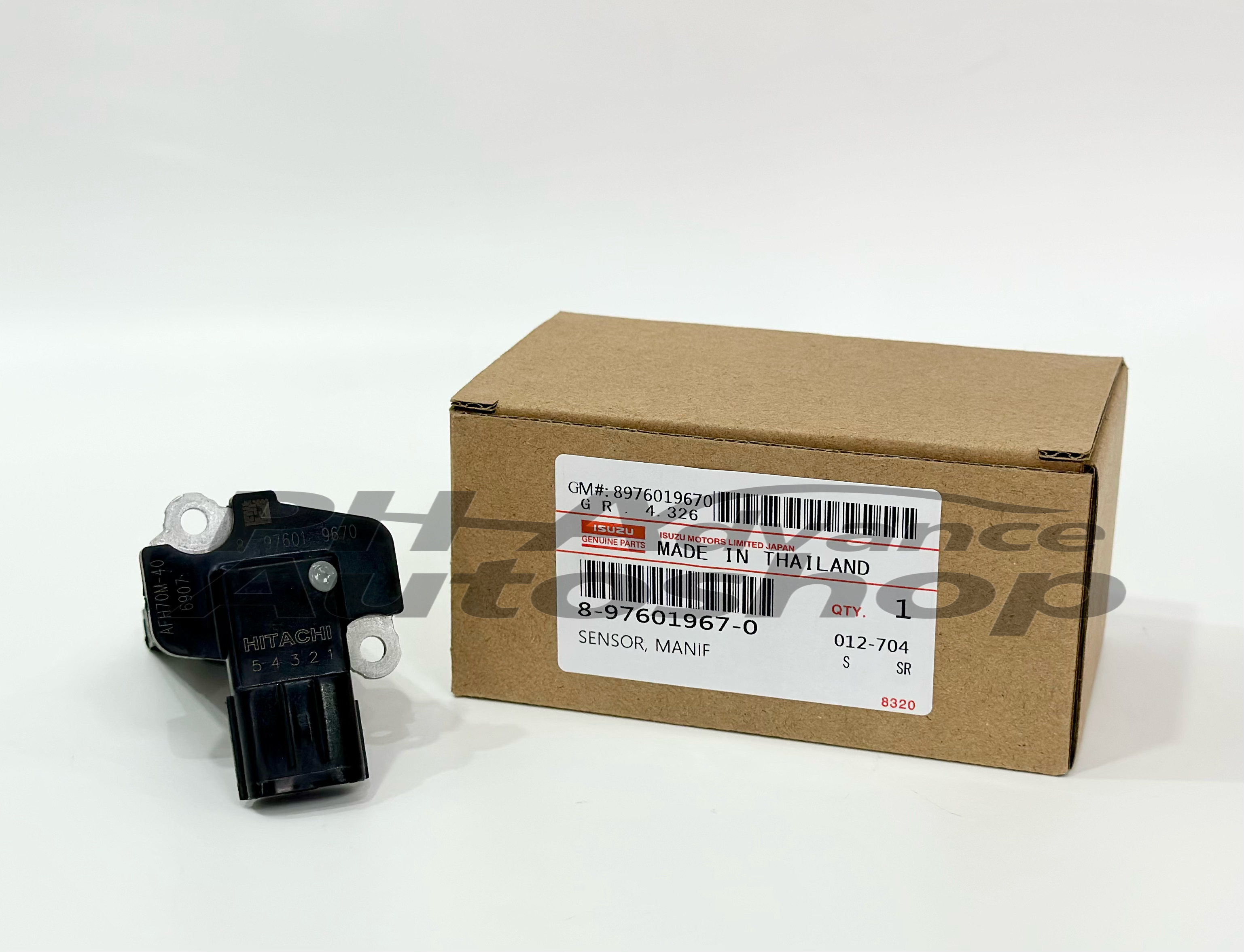 Mass Air Flow Sensor Isuzu D-max Dmax 2.5L DiTD 2006-2016 / Isuzu Dmax ...