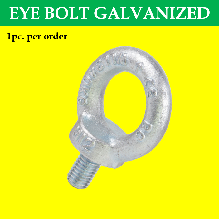 Mago Eye Bolt & Eye Nut Galvanized 6mm-14mm 1pc. per order | Lazada PH