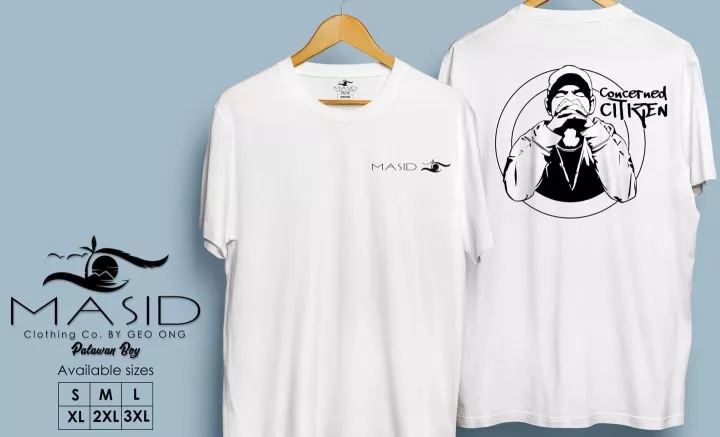 MASID by Geo Ong T-shirt v6 Vintage Colored Design Print Street Wea ...